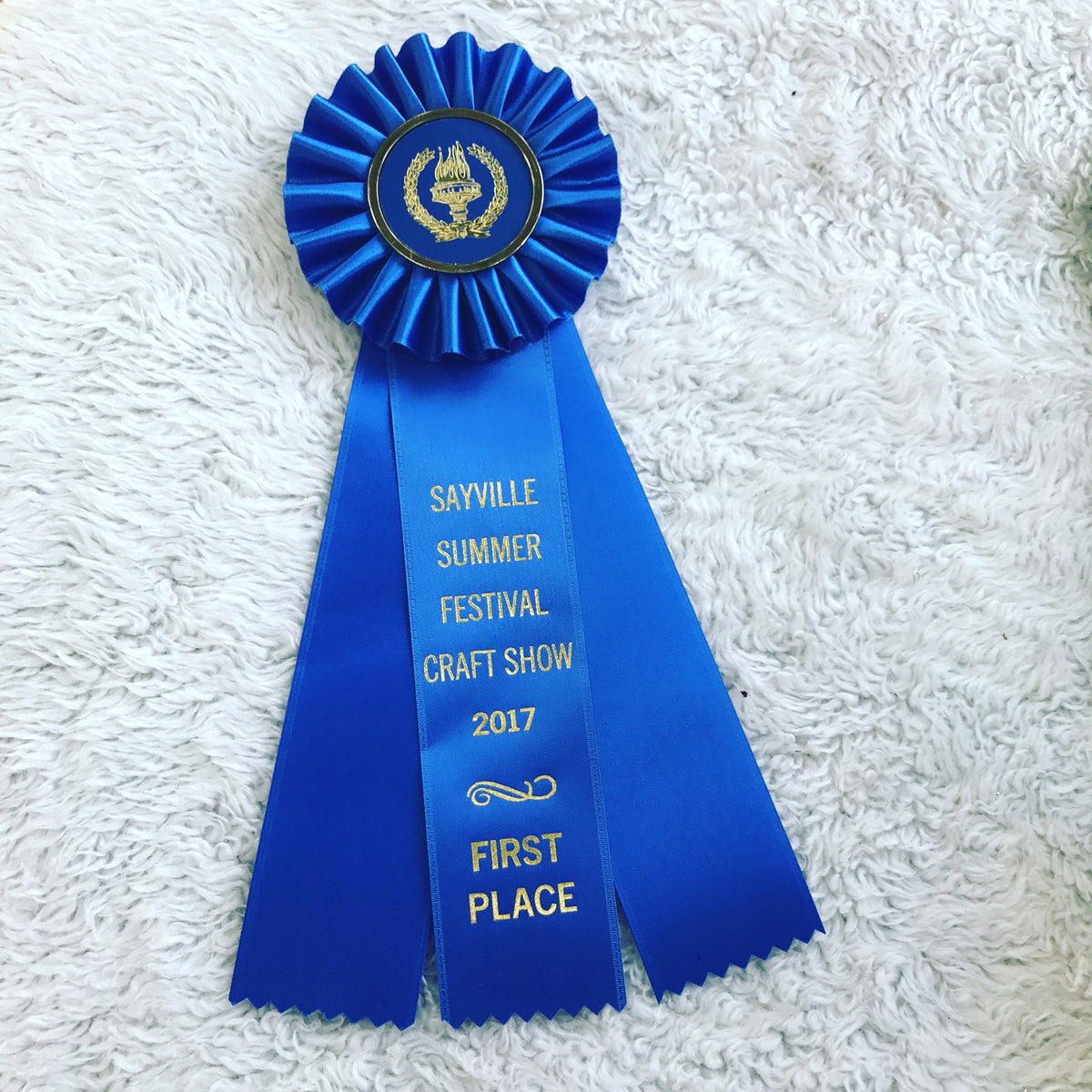 My 2017 Sayville Summerfest First Place Blue Ribbon – Joede Designs